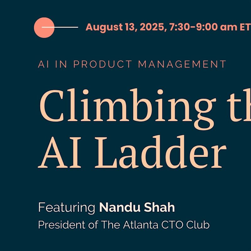 Climb the AI Ladder - ProductCamp Atlanta